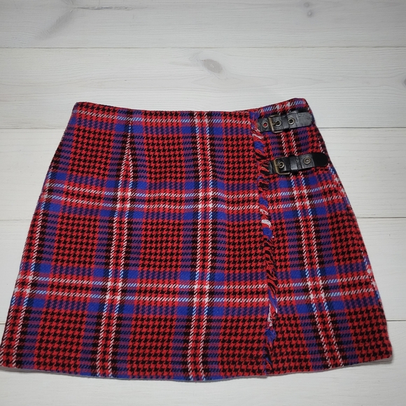 Forever 21 | Skirts | Womens Mini Skirt Plaid Buckle Preppy Academia ...